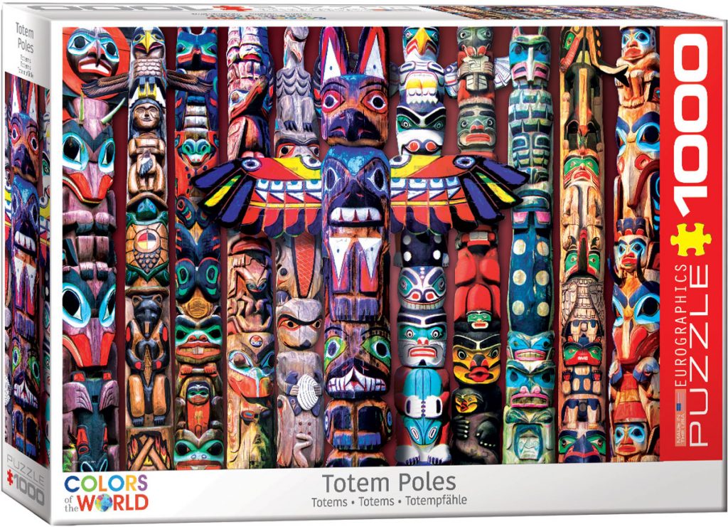 Eurographic Totem Poles - Premium Puzzles