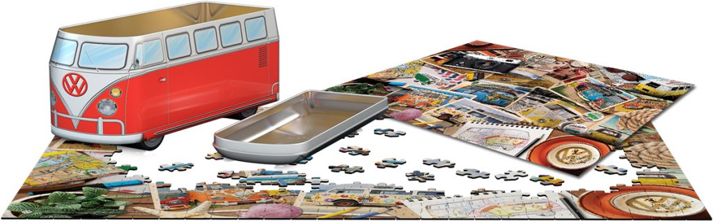 Eurographics VW Bus Tin Road Trip 550 - Premium Puzzles
