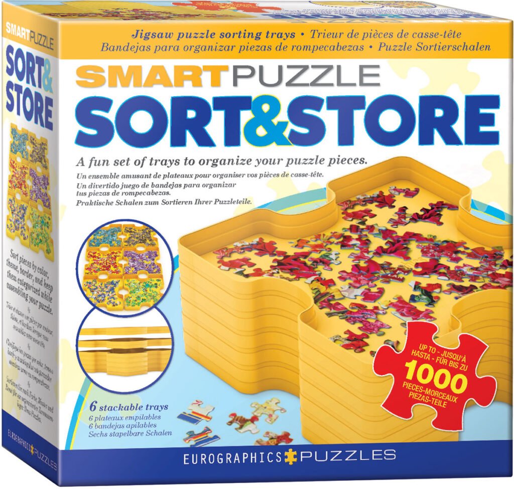 Eurographics Smart Puzzle Sort & Store - Premium Puzzles