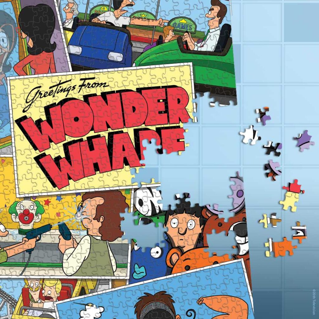 usaopoly Bob’s Burgers “Greetings from Wonder Wharf” - Premium Puzzles