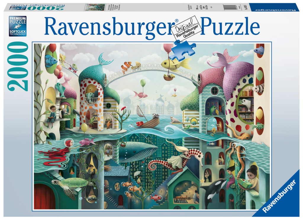 Ravensburger If Fish Could Walk 2000 - Premium Puzzles